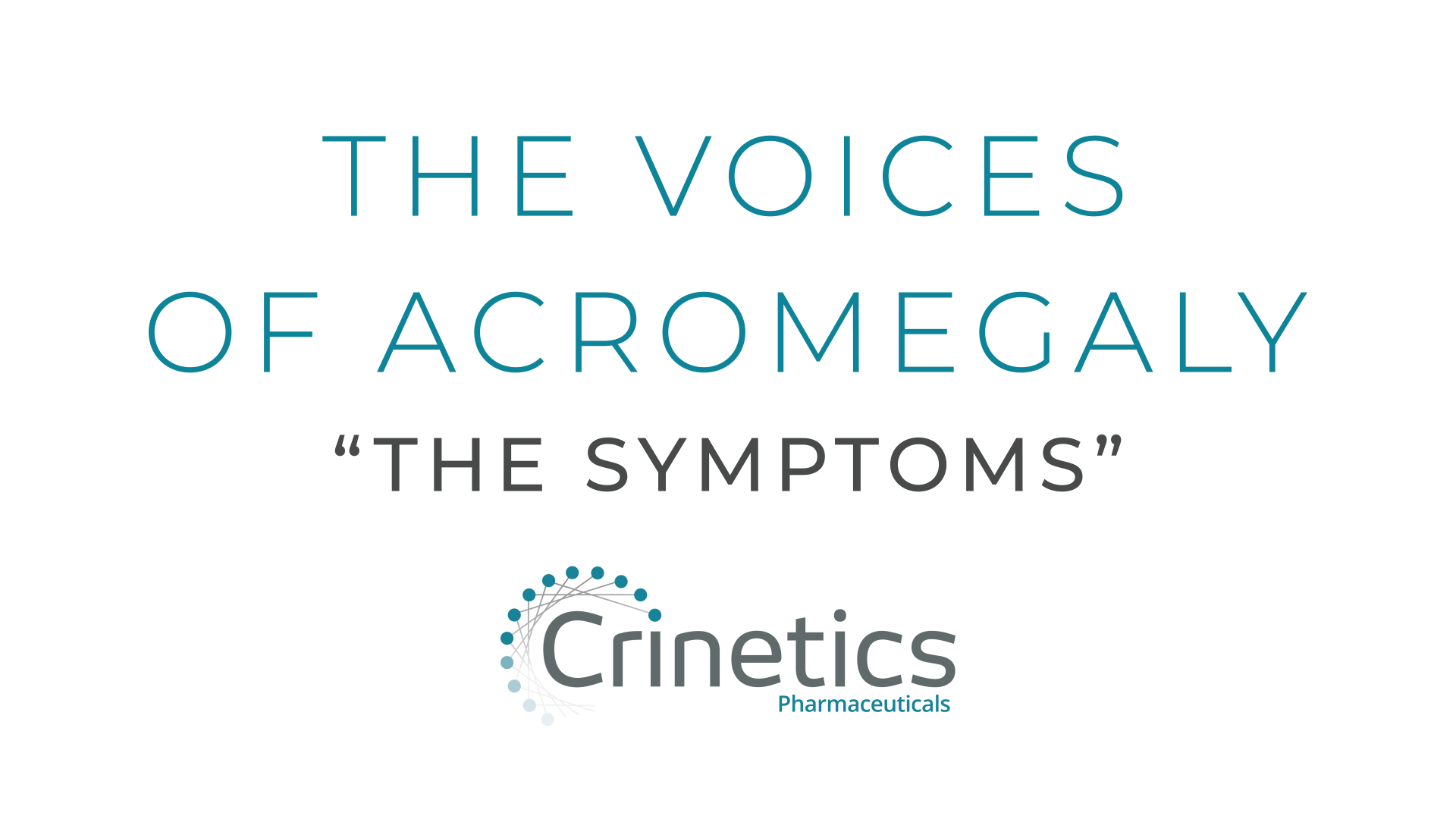 Crinetics - Developing Therapies For Endocrine Diseases